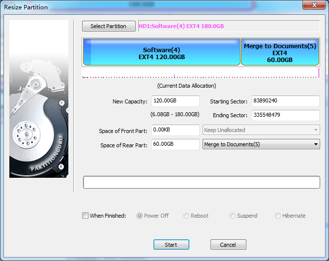 How To Resize Ext4 Linux Partition Without Data Loss On Windows10 87 Eassos Blog