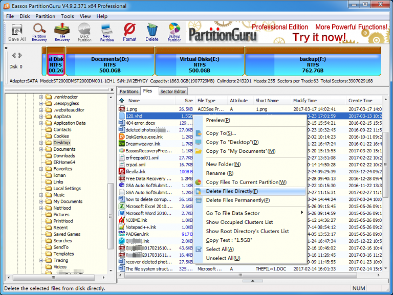How to Delete Corrupted Files? | EASSOS