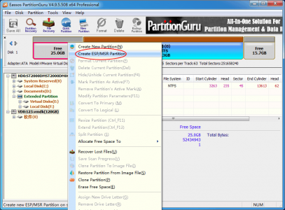 How to create ESP / MSR partition in Windows 10/11? | EASSOS BLOG